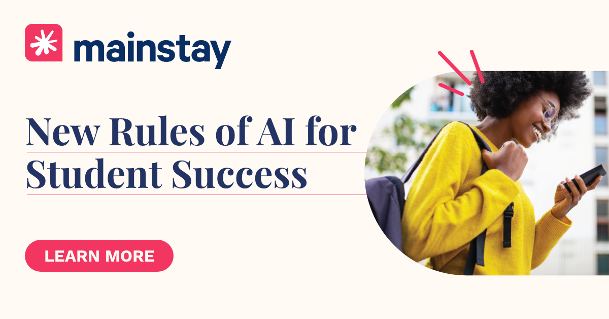 The New Rules of AI for Student Success