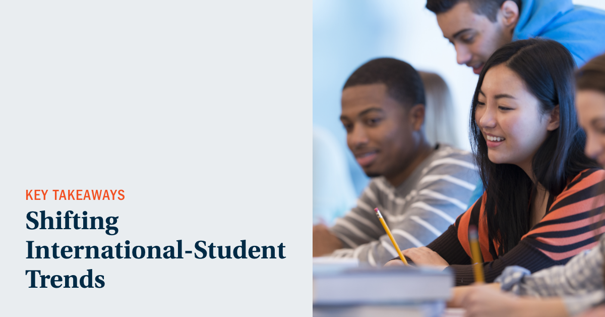 Shifting International-Student Trends